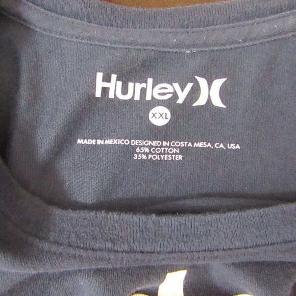 Nike | Shirts | Mens Hurley Nike Drifit Blue Xxl | Poshmark